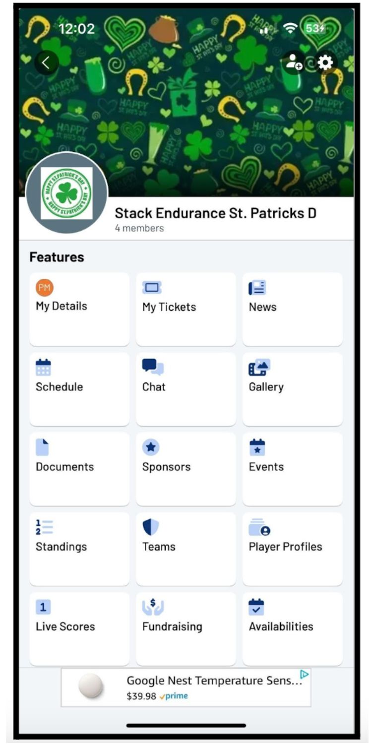 Event Day App - Stack Endurance